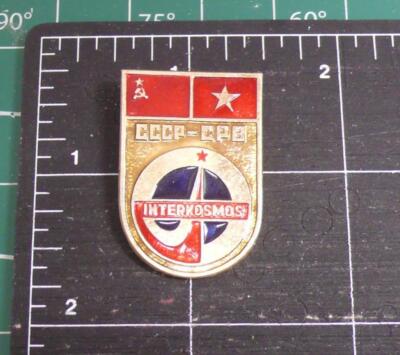 Russian / Soviet USSR / CCCP Vietnam Intercosmos Program Space pin | eBay