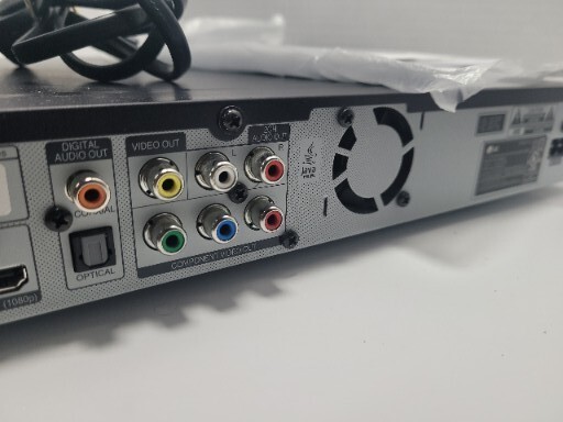 LG BD590 Blu-Ray Player with 250gb Hard Drive Complete W Remote/book ...