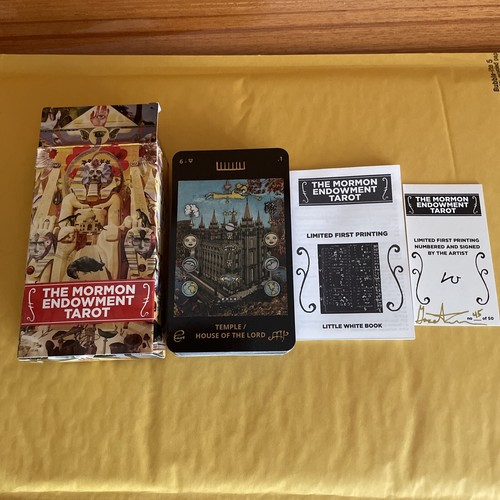 The Mormon Endowment Tarot New Condition Light Artistic Nudity On A ...