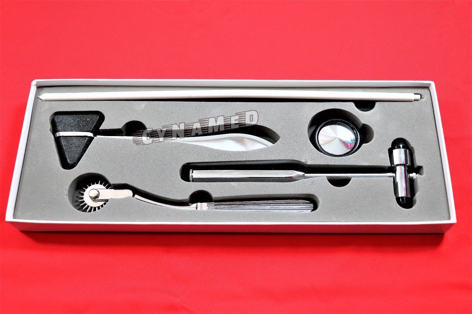 9 PCS Reflex Hammer Set-Pinwheel-Taylor Babinski, Queen Square, & Buck ...