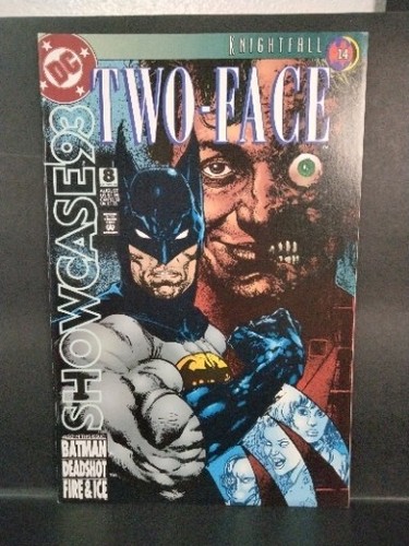 Showcase 93 8 Vf++ Two Face Knightfall 14 Batman Deadshot DC Comics ...
