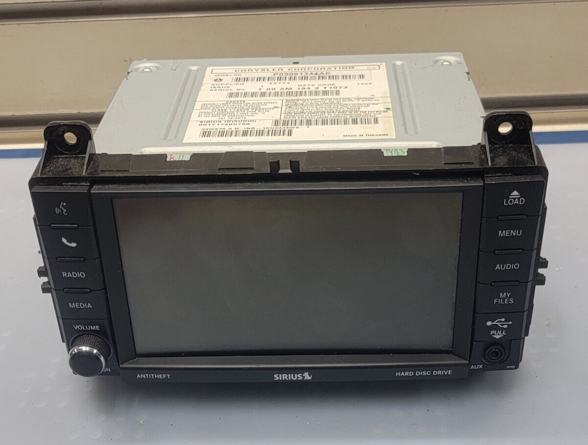 🔥2011-2013 Dodge DURANGO Radio Display Receiver RBZ Satellite AM FM CD ...