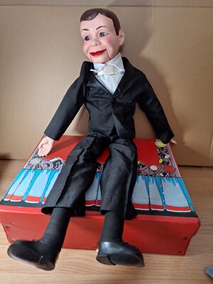 JURO NOVELTY Charlie McCarthy Ventriloquist Dummy Doll 1977 Vintage | eBay