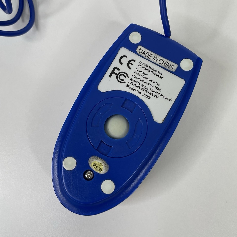 Vintage 1999 Mattel Hot Wheels Patriot PC USB Computer Mouse - TESTED ...