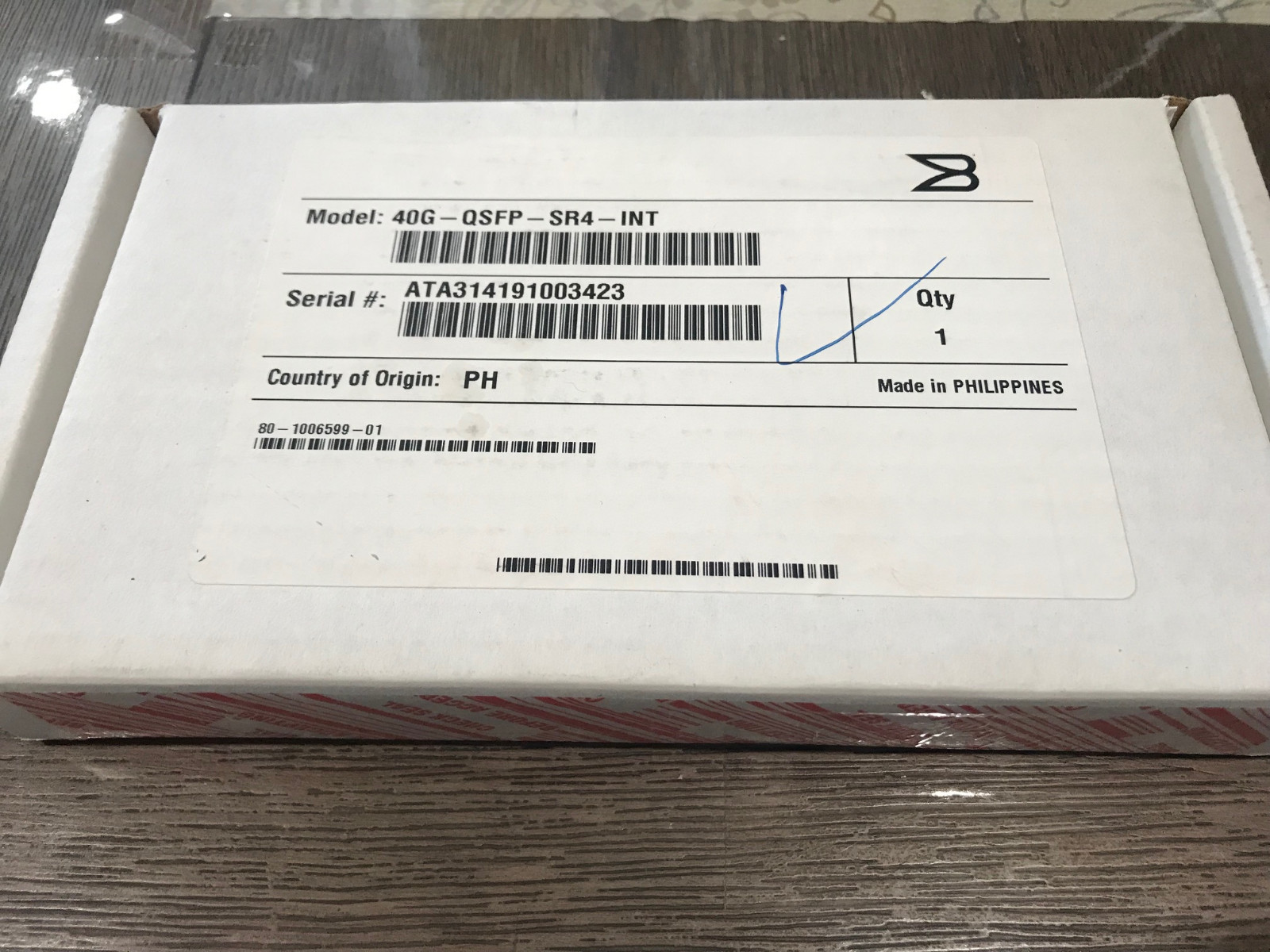 Brocade 40G-QSFP-SR4-INT QSFP+40GE for ICX 7750 6650 6940 8770 MLXe SLX ...