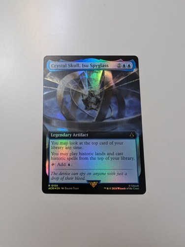 MTG - Crystal Skull, Isu Spyglass (Extended Art Foil)-Assassin's Creed ...