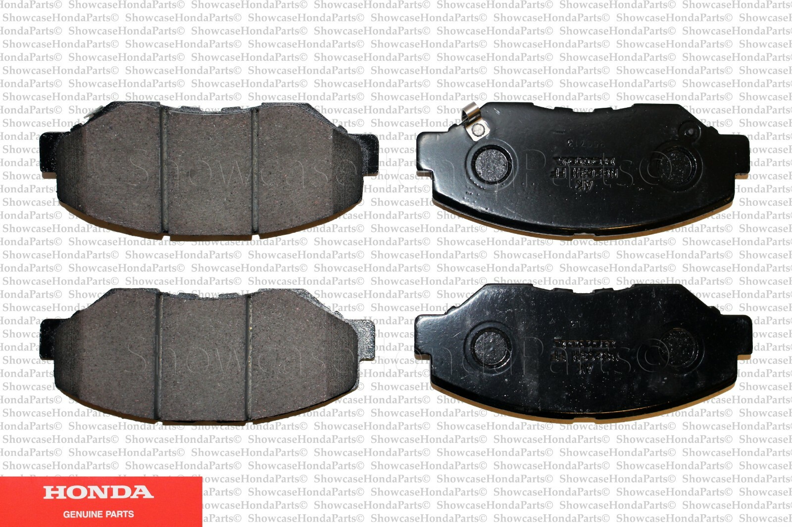 Genuine Honda OEM Front Brake Pad Kit Fits: 2003-2007 Accord (Coupe and ...