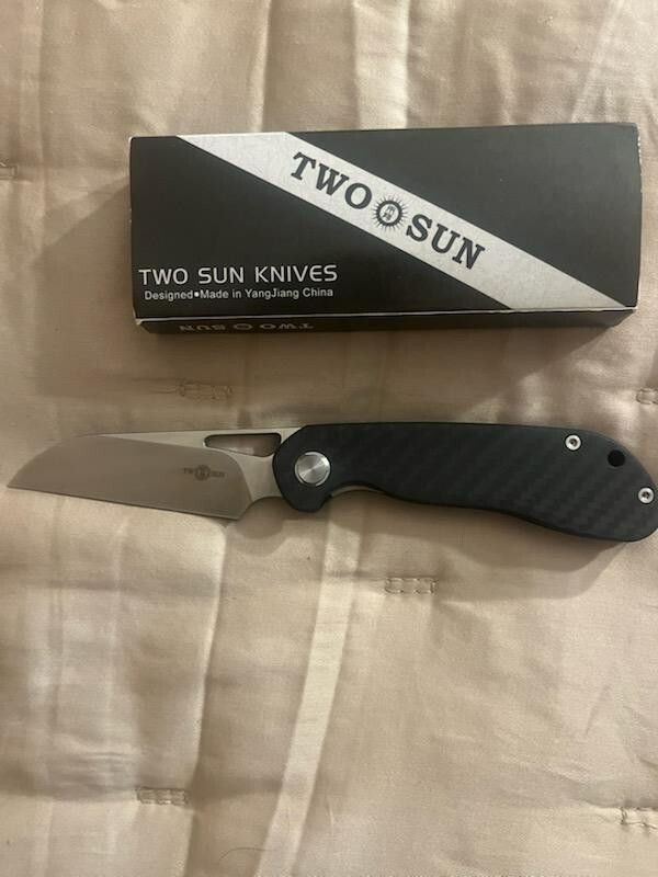 Twosun knife ts262,M390 steel | eBay