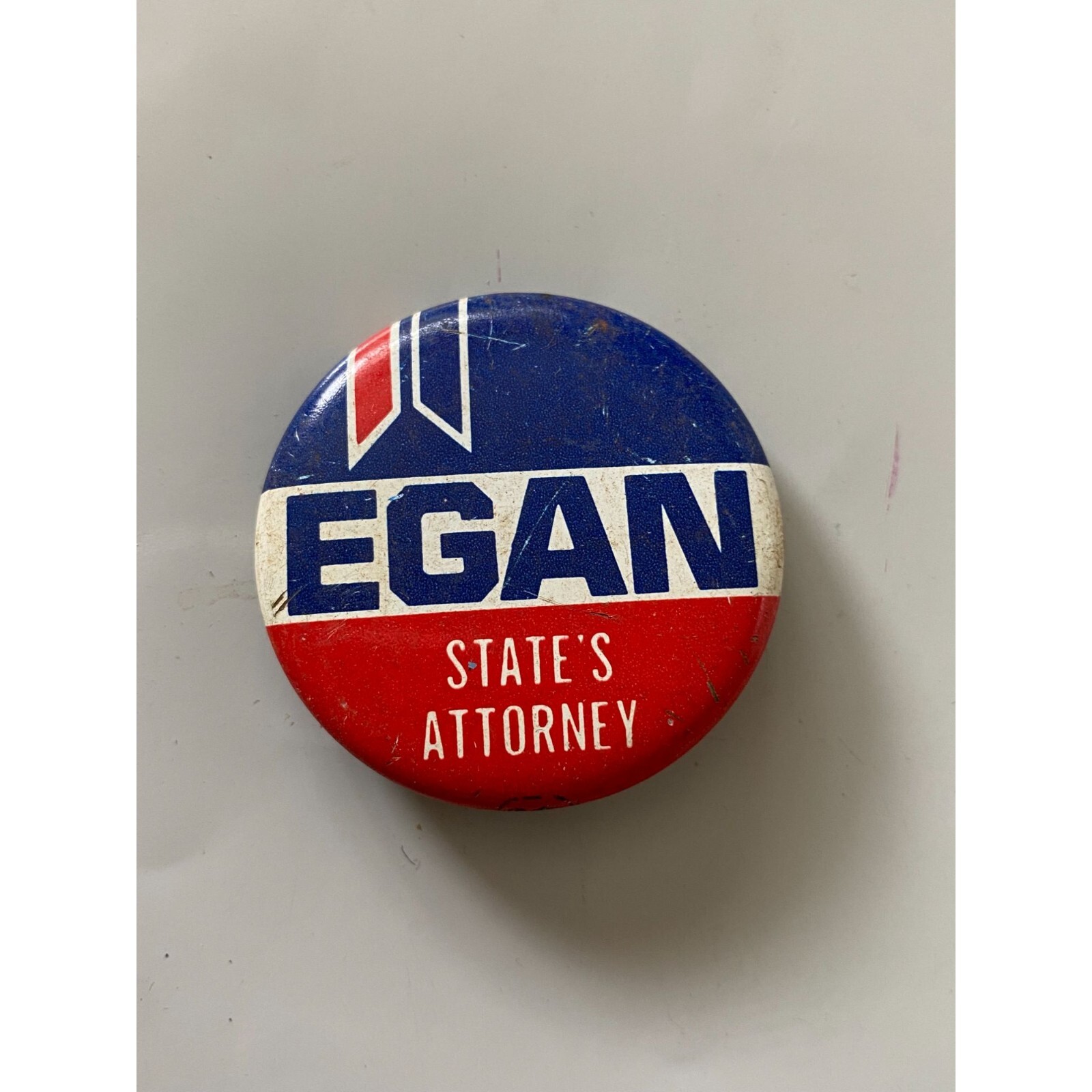 Vintage Robert Egan Illinois Democrat State's Attorney, 1.75" Pinback ...