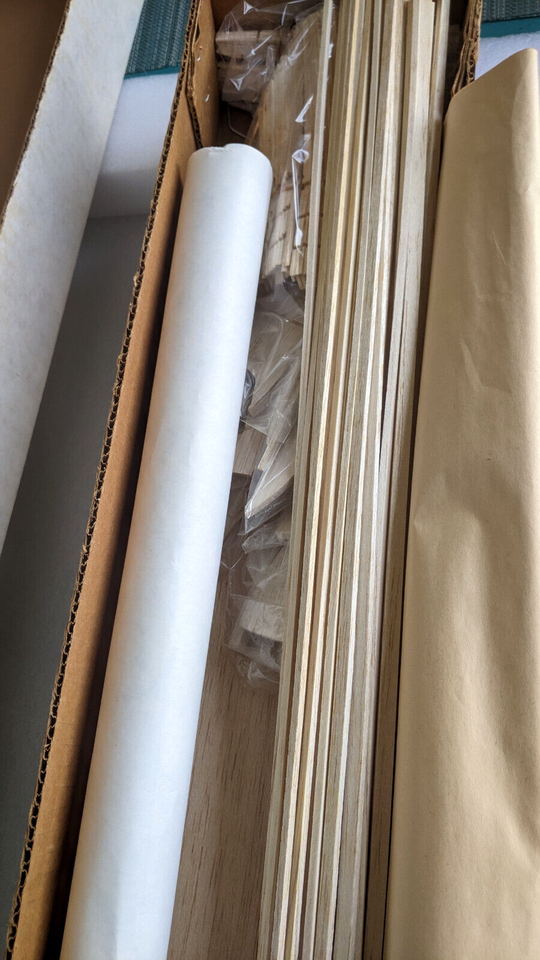 Classic Air Models LANZO 1938 BOMBER 1/2 Size R/C Model Plane Kit - New ...