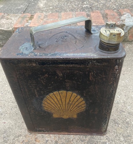 Vintage Shell Oil Can (1935) | eBay UK