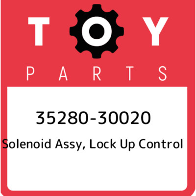 35280-30020 Toyota Solenoid assy, lock up control 3528030020, New ...