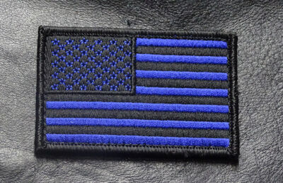 Tactical Police law enforcement BLUE Line United States SWAT Patch ...