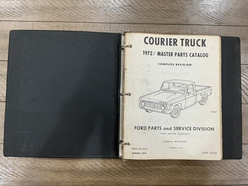1972 Ford Courier Truck Master Parts Catalog August 1978 | eBay
