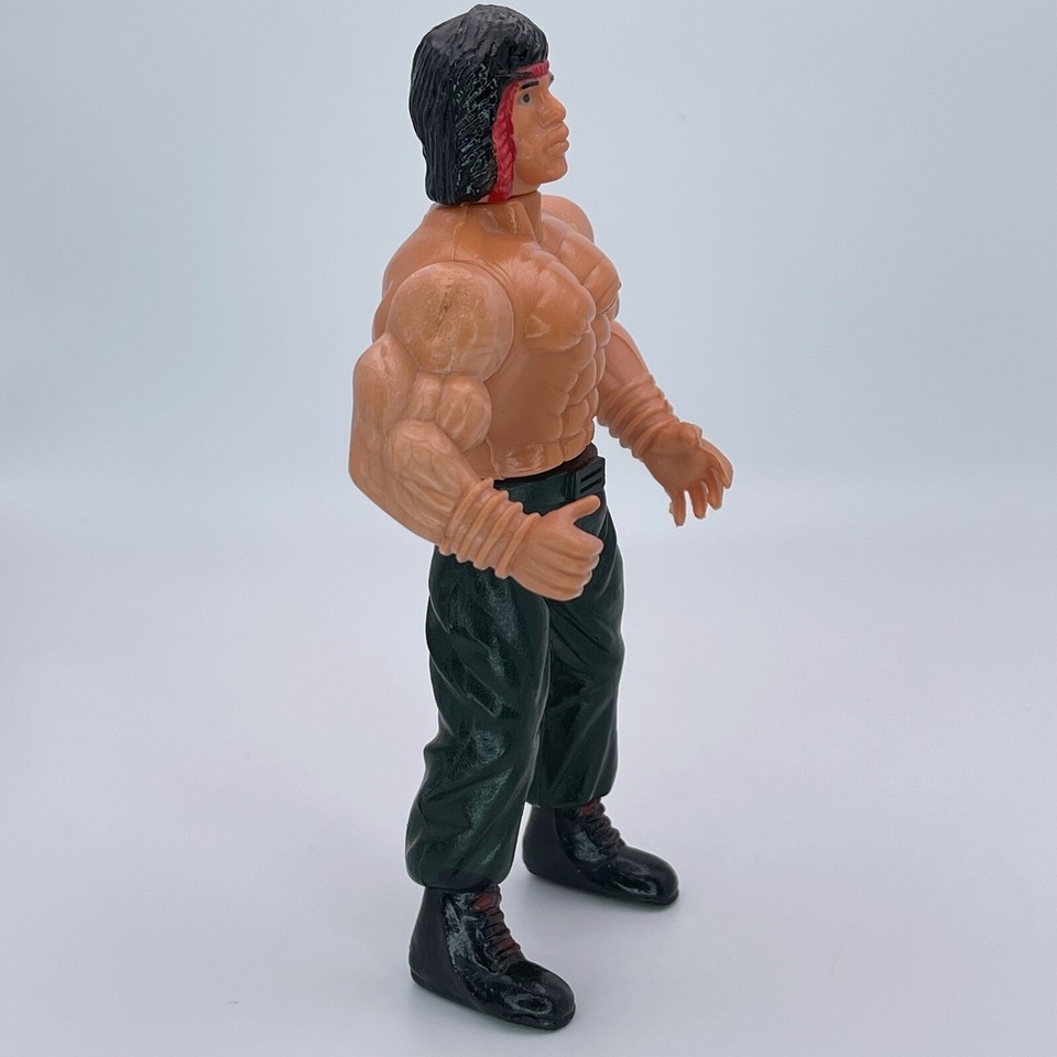 Vintage 1980s John Rambo MOTU M-Force KO 6” Height Action Figure RARE ...