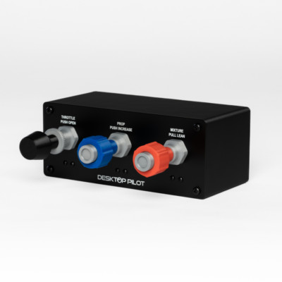 Desktoppilot Cessna Throttle Box for Flight Sim - Fast Shipping! | eBay