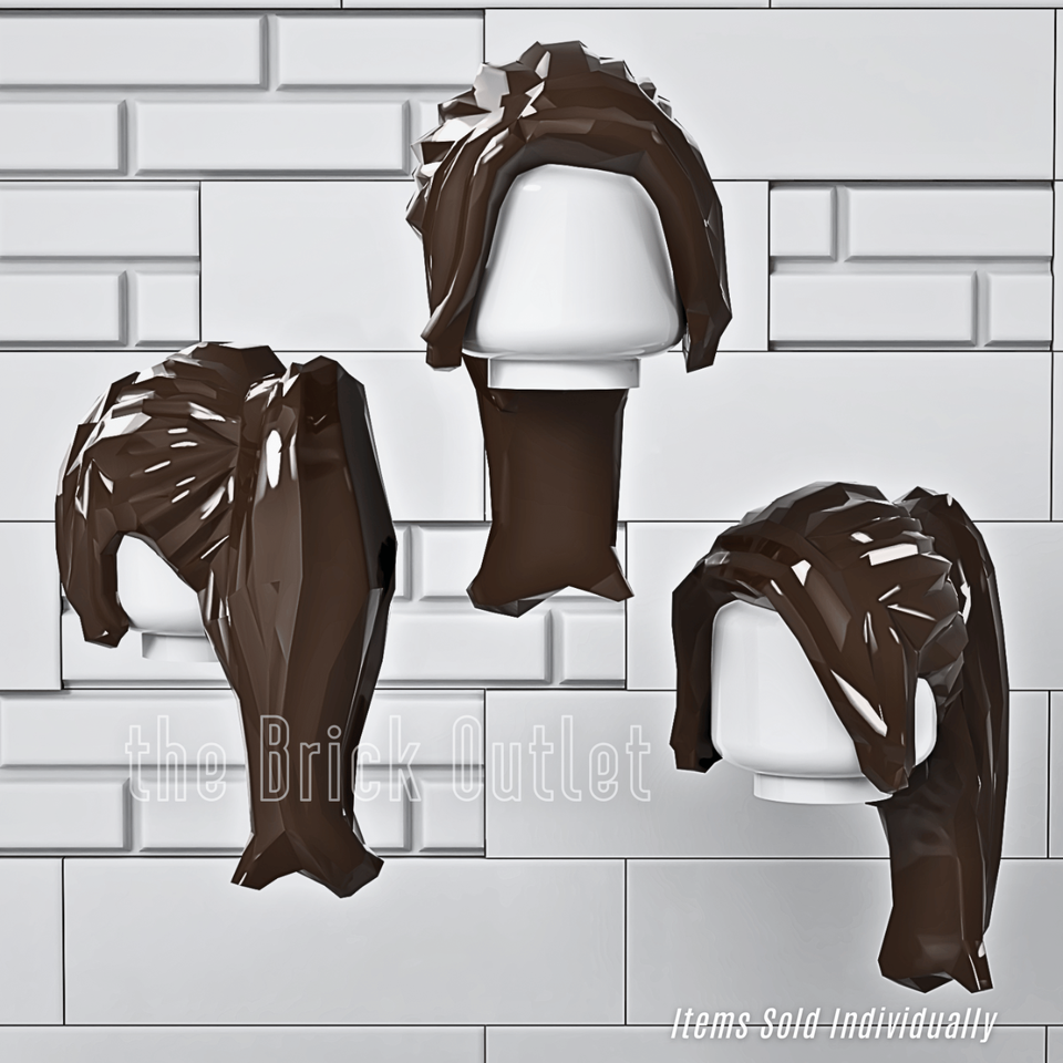 LEGO Minifig Women's Hair "NEW" - All Styles & Colors Available ...