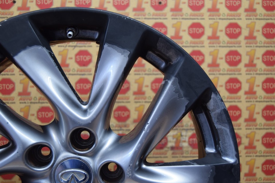 2014 2015 INFINITI QX60 HYPER SILVER 10-SPLIT SPOKE WHEEL RIM 18" 18X7 ...