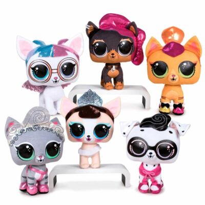 Lol Surprise Soft Plush Toy Pets Dogs Cats Toy 24cm - In 6 Different ...