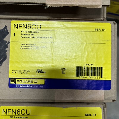 SQUARE D NFN6CU PANELBOARD NEUTRAL KIT New In Box! | eBay