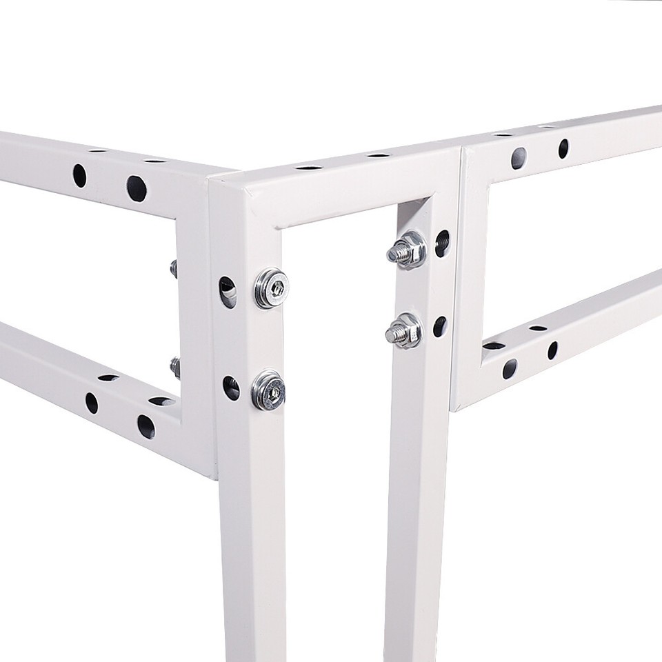 3ft/6ft/10ft Wedding Canopy Chuppah Drape Stand Heavy Duty Square Pipe ...