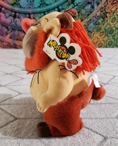 Vintage Disney Hercules Phil Philoctetes Satyr 9" Plush Doll NWT 1990s ...