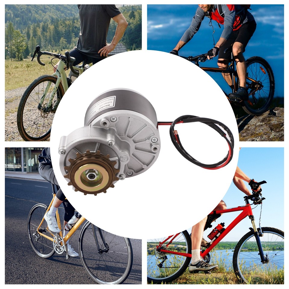250W 24V Electric E-Bike Conversion Kit Brush Motor w/freewheel Motor ...