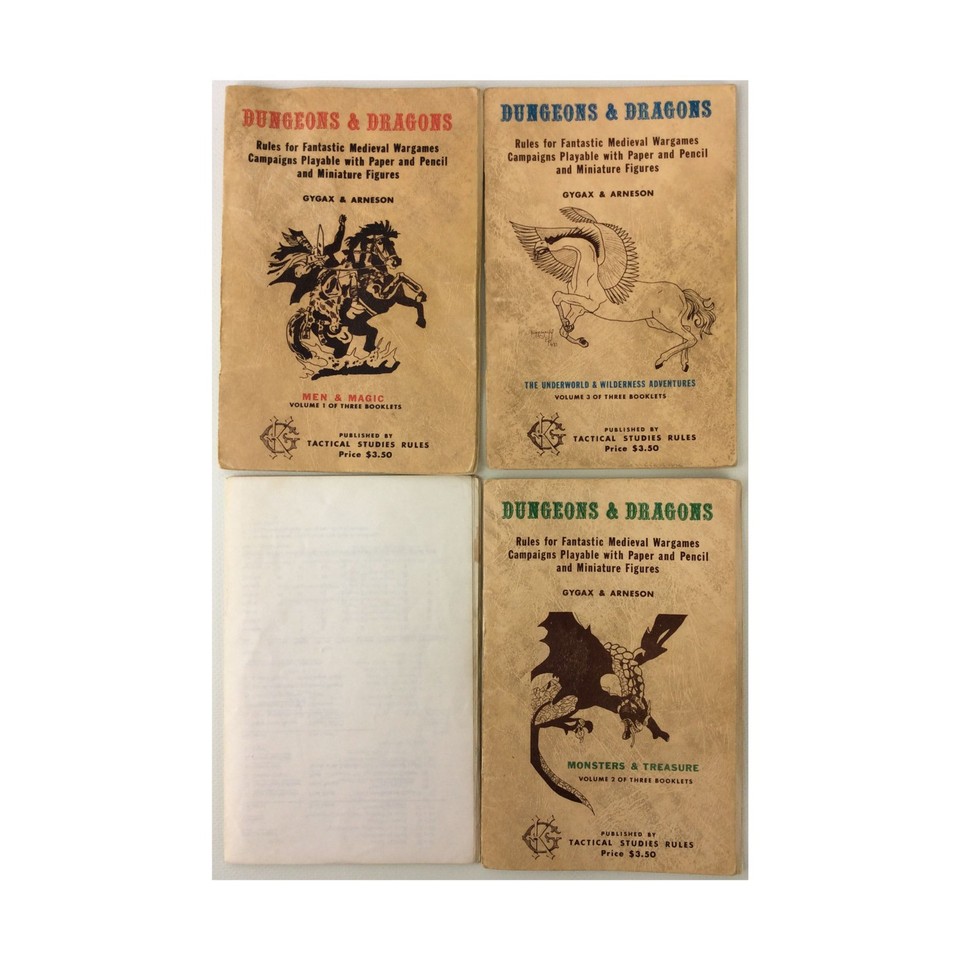 TSR Basic D&D D&D - Original Woodgrain Box (1st) Fair | eBay