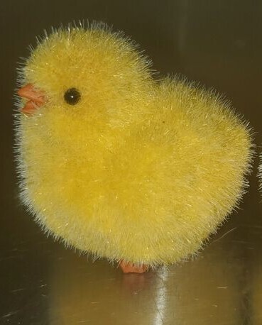 Flocked Baby Chicks 3" X 2" Buy 1 OR Save Buy Two | eBay