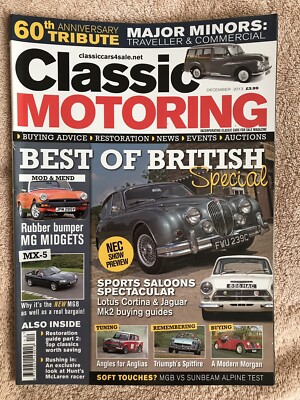 Classic Motoring Magazine - December 2013 | eBay UK