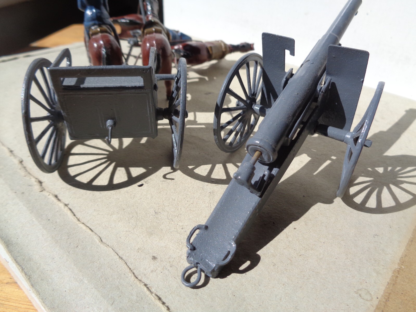 S.R. Simon et Rivollet, French made Depose, ww1 artillery caisson horse ...