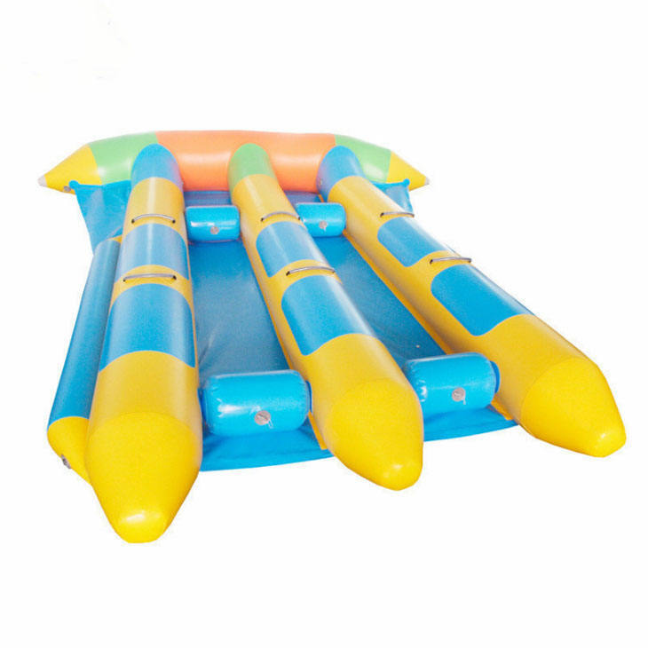 6 Person Inflatable Fly Fish Towable Banana Boat Tube For water sports ...