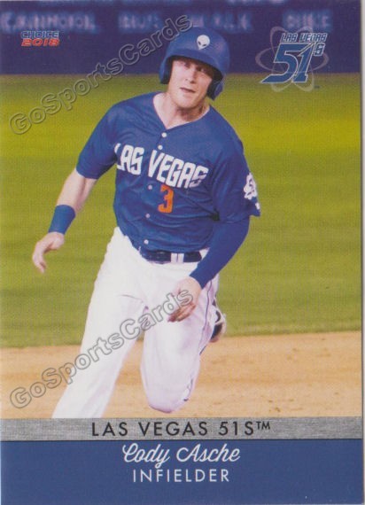 2018 Las Vegas 51s Cody Asche NY Mets | eBay