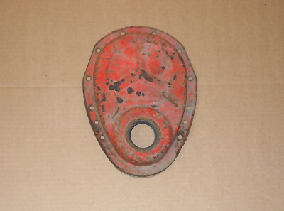 Small Block Chevy Timing Cover w/ Timing Tab 265 283 327? | eBay