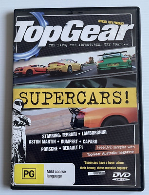 Top Gear: Supercars DVD, (LIKE NEW) REGION 4 | eBay Australia