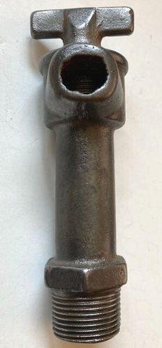 Vintage oil drum spigot valve cast iron | eBay