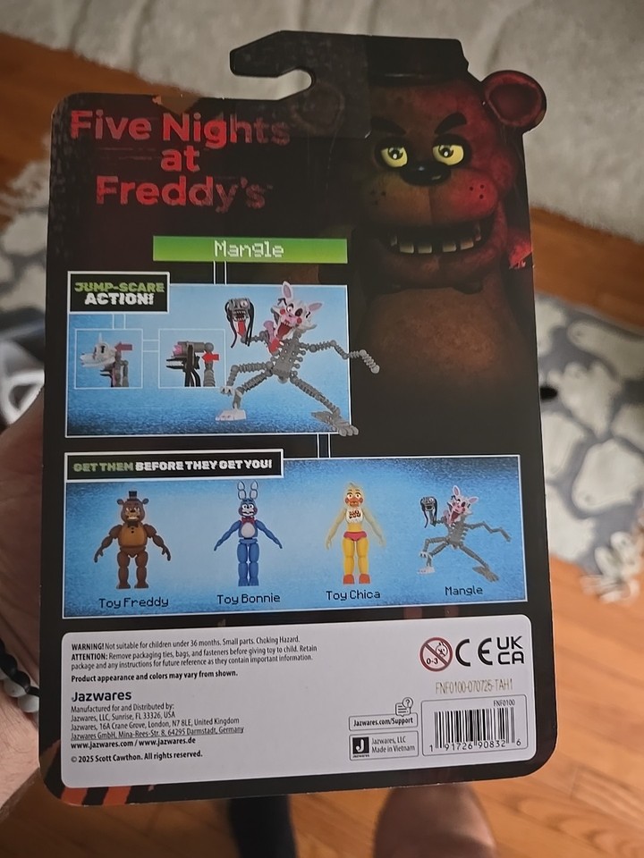 Jazwares Five Nights at Freddy’s FNAF MANGLE 5" Action Figure BRAND NEW ...