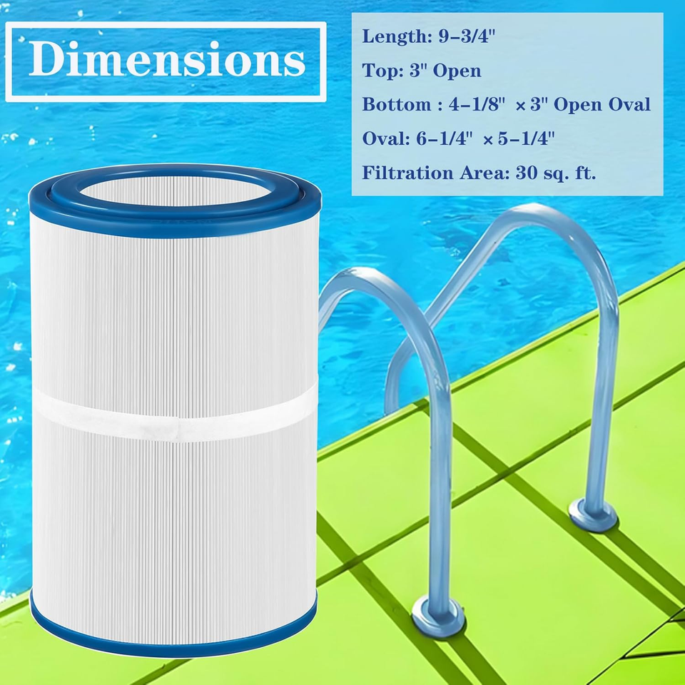 PDM30 Oval Filter Spa Filter for Dream Maker Hot Tubs 461269 FC-9940 ...