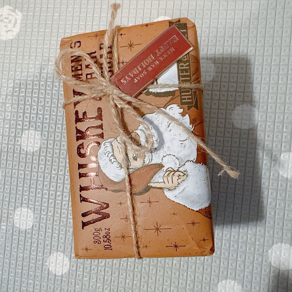 Hunter & Grey Men Bar Soap X’mas Giftset 2pcs Bourbon & Rum -| Whiskey ...