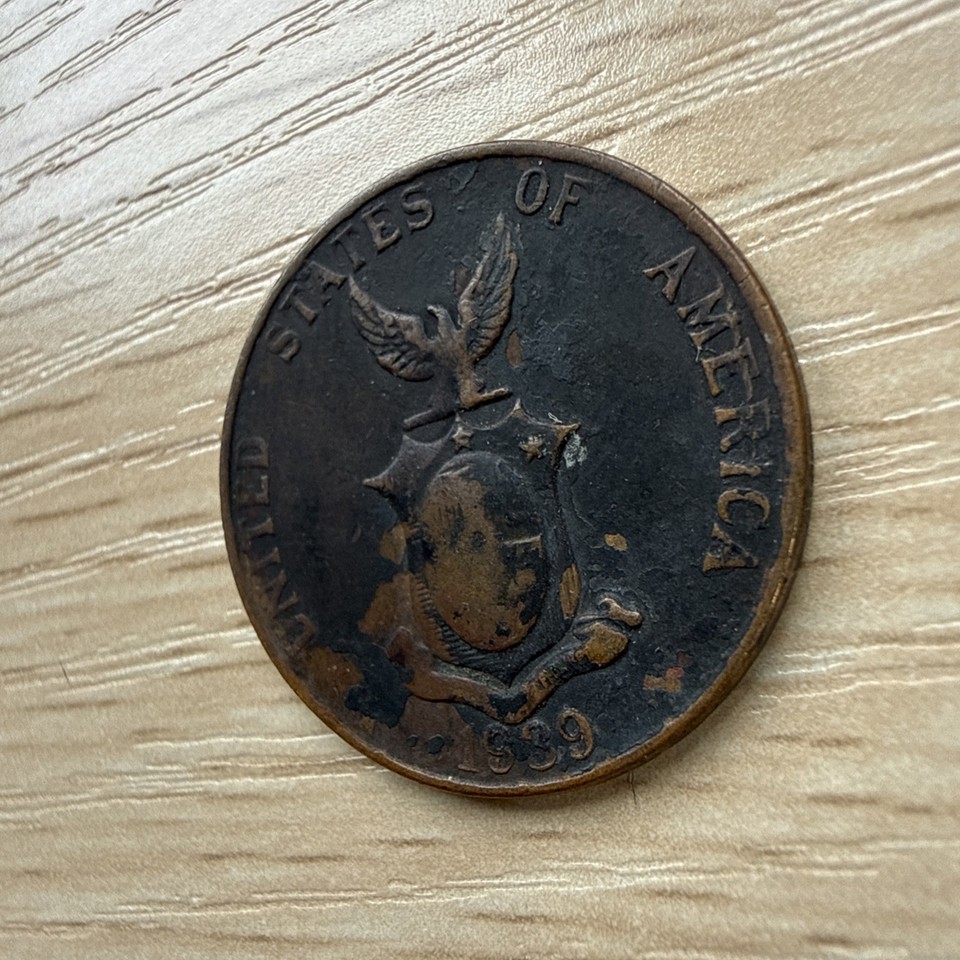 1939-M 1 Centavo Fine Philippines US Manila Mint Bronze Coin One USA ...