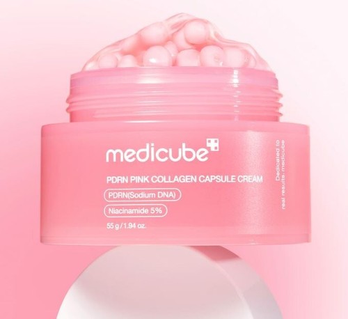 Medicube PDRN Pink Collagen Capsule Cream 55g 2025 NEW, Blemish&Toning ...