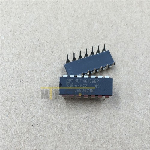 10PCS HEF40106BP DIP-14 Hex inverting Schmitt best offer | eBay