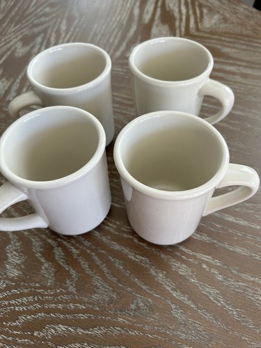 Ultima Vintage Restaurant Ware 8 oz Coffee Mug Heavy Stoneware white ...