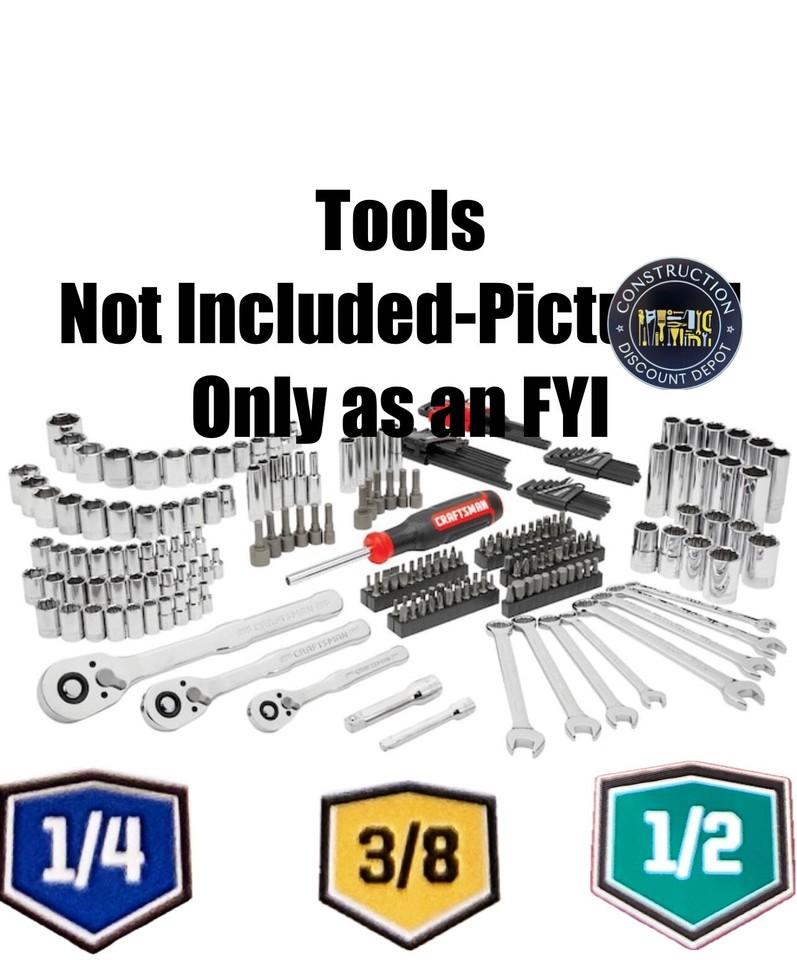 Craftsman Bench Top Socket and Ratchet Tool Chest Box 1/4" 3/8" 1/2" | eBay