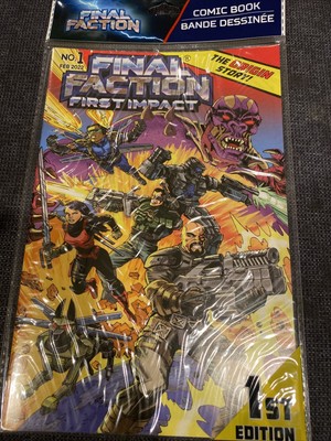FINAL FACTION First Impact Comic Book Origin Story 1st Edition Issue #1 ...