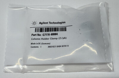 Agilent Column Colder Clamp 2/pk, Part No G7116-68004, New | eBay
