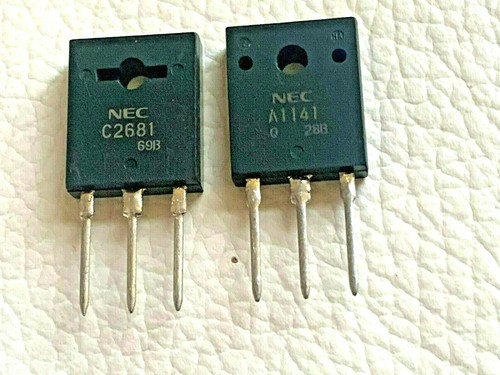 2SA1141+2SC2681 NEC NEW ORIGINAL PNP+NPN POWER TRANSISTOR 1 PAIR | eBay