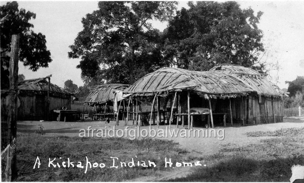 Shawnee Indians Houses