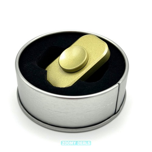 Mini Brass Metal Bar Fidget Spinner ADHD Focus Toy R188 Bearing (Gold ...