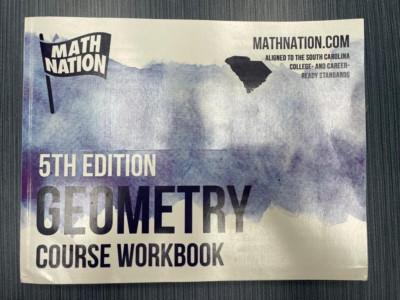 Math Nation 5th Edition Geometry Course Workbook South Carolina College ...